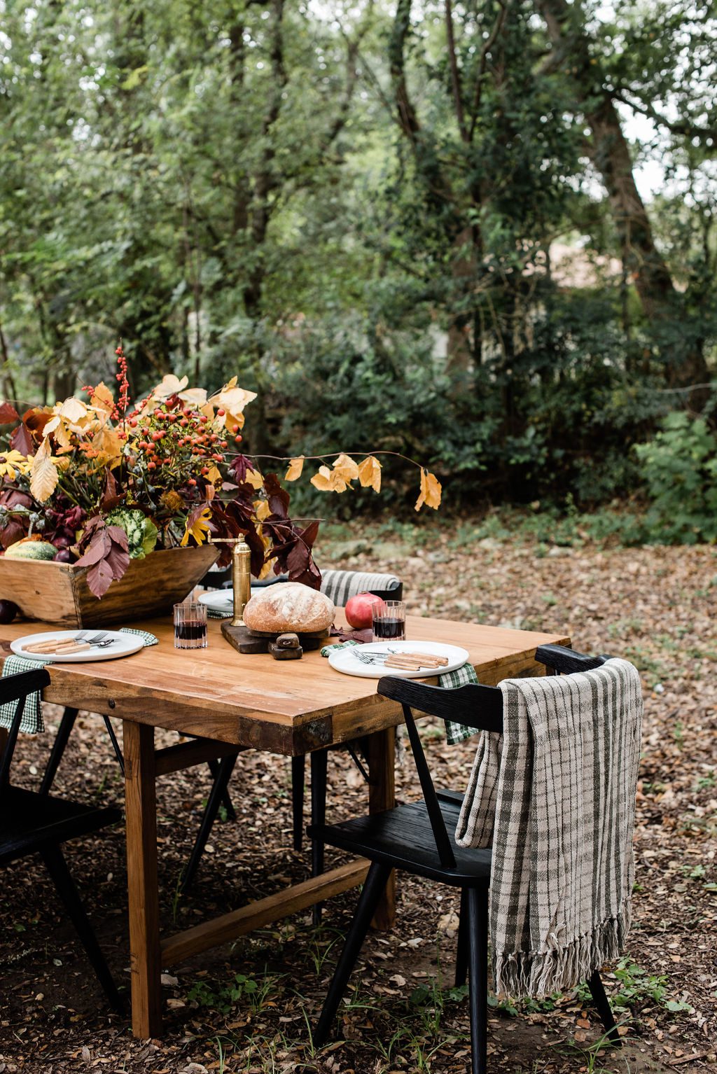 Autumn Harvest Thanksgiving Table Design - The Interior Collective