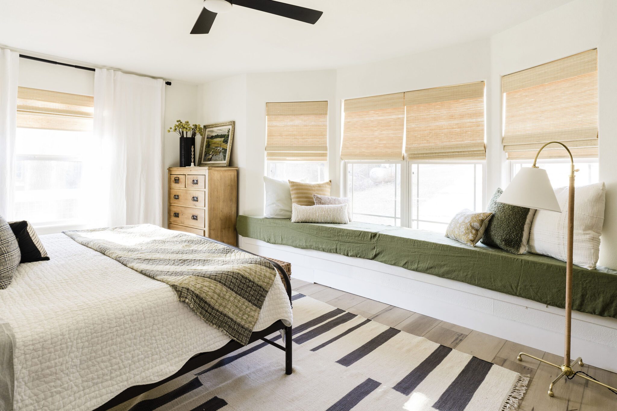 Vintage-Inspired Lake House Guest Room Reveal - The Interior Collective