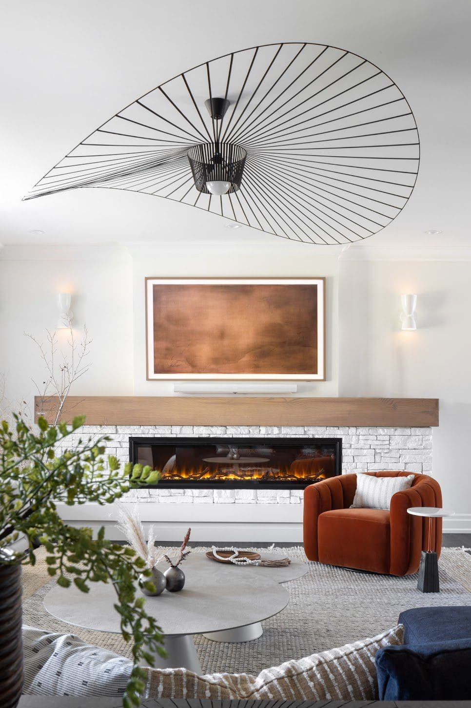 A Rust & Cognac Inspired Mid-Century Bungalow - The Interior Collective