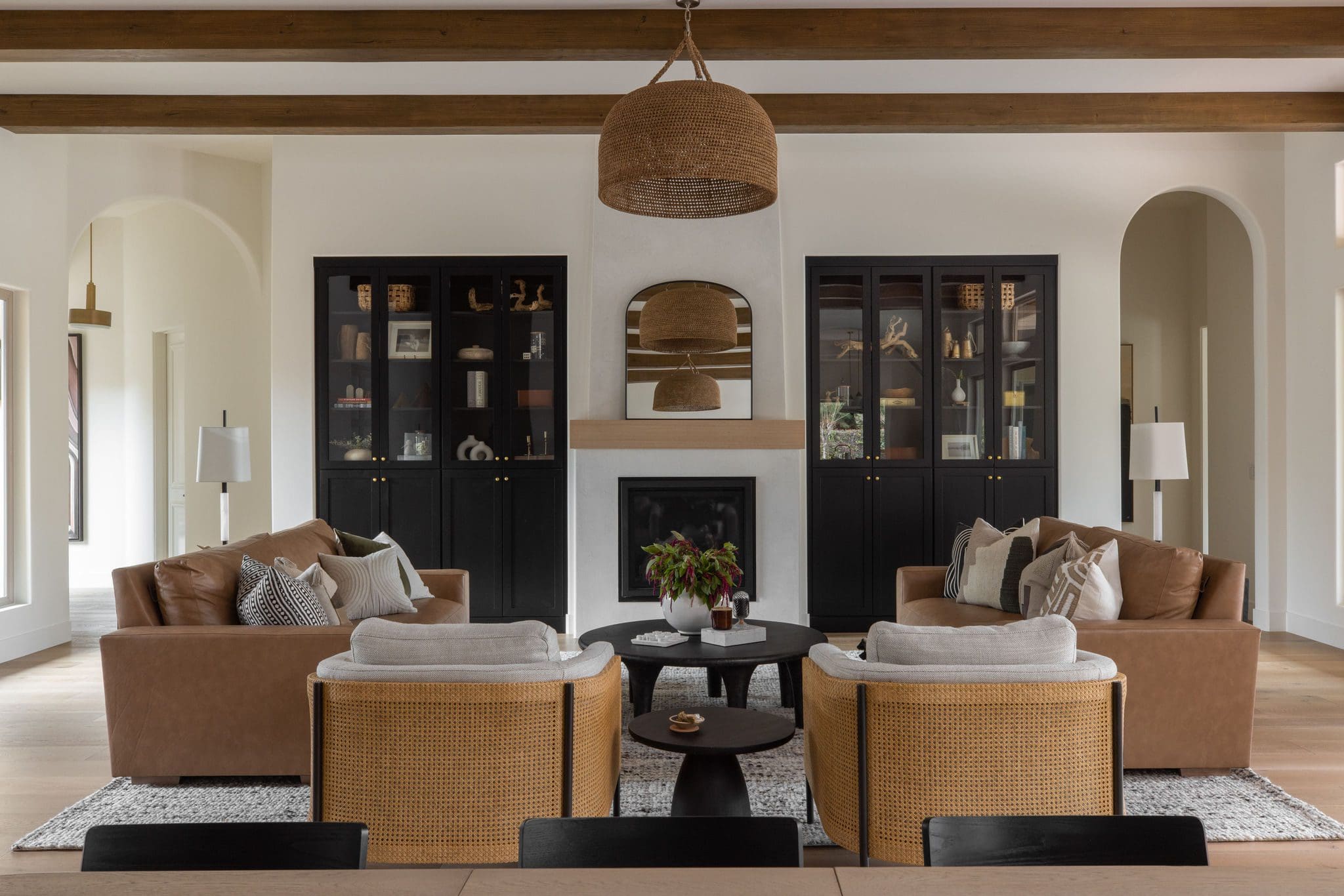 Inside A Cozy Modern Family Hosting Hub - The Interior Collective