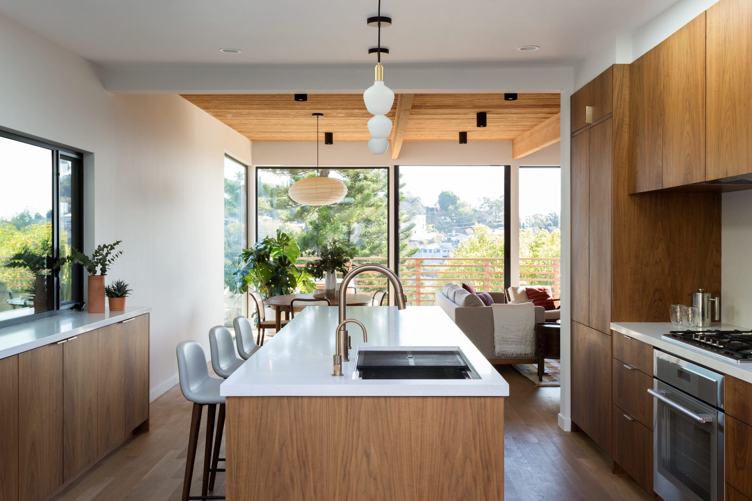 Restoring a Mid-Century Gem in the Hills of Silver Lake - The Interior ...